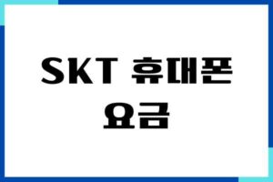 SKT 휴대폰 요금 납부확인서 확인, 발급, 출력 방법 - 마이올인포